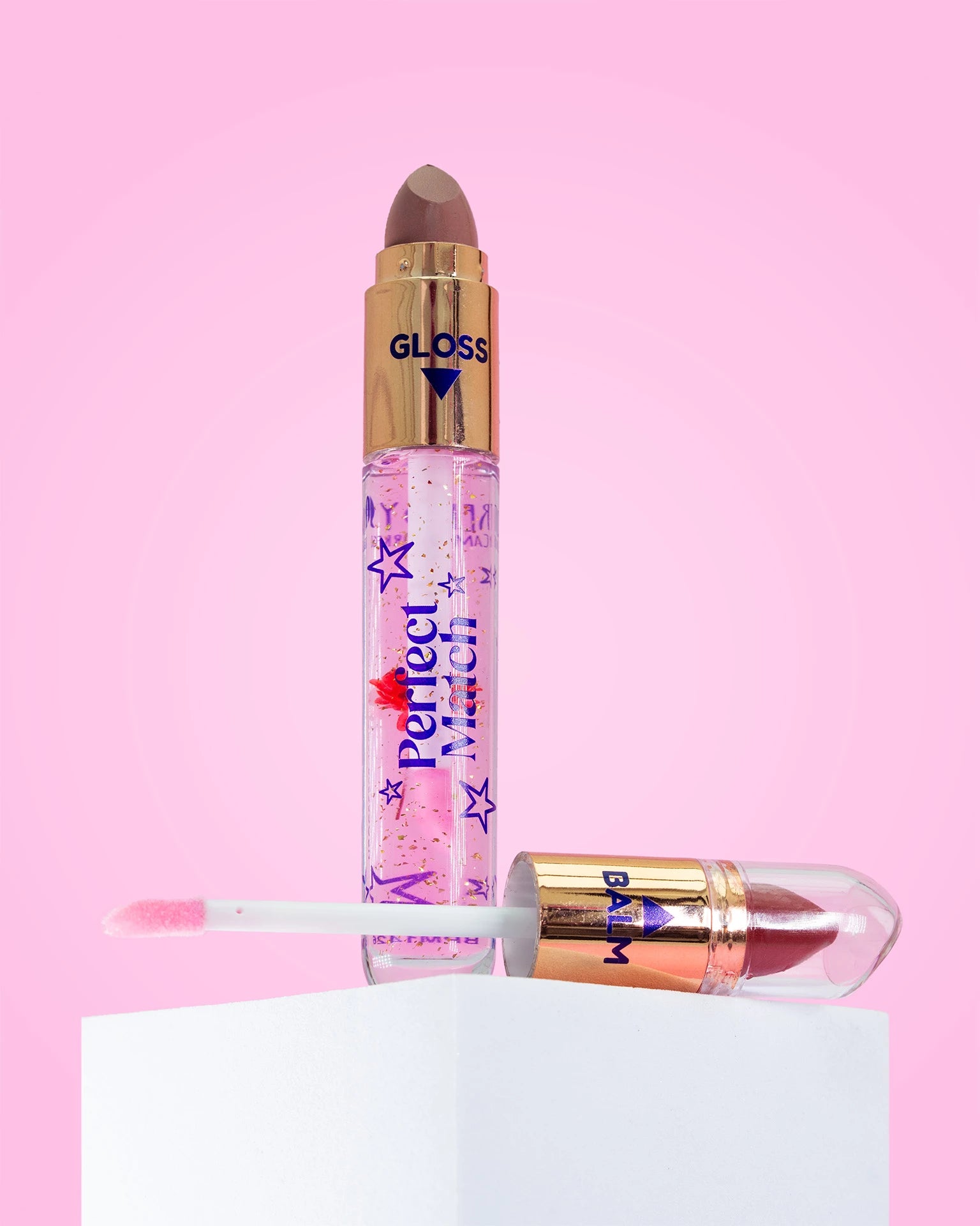 Brillo Mágico Doble Perfect Match Trendy | Brillo + Labial Mate 24K 2 ...